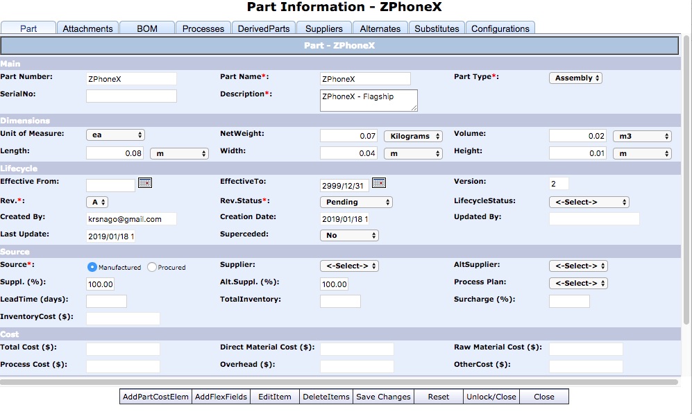 part-attributes – ZPLM