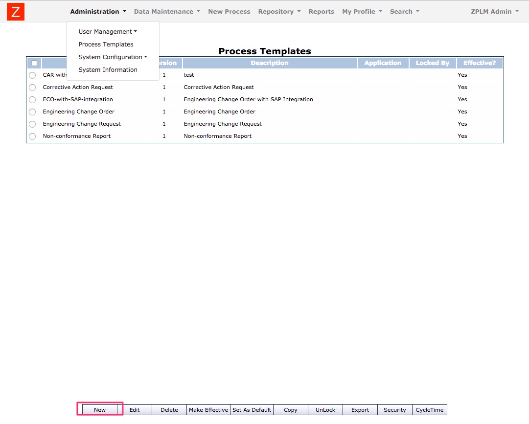 process-template-new – ZPLM